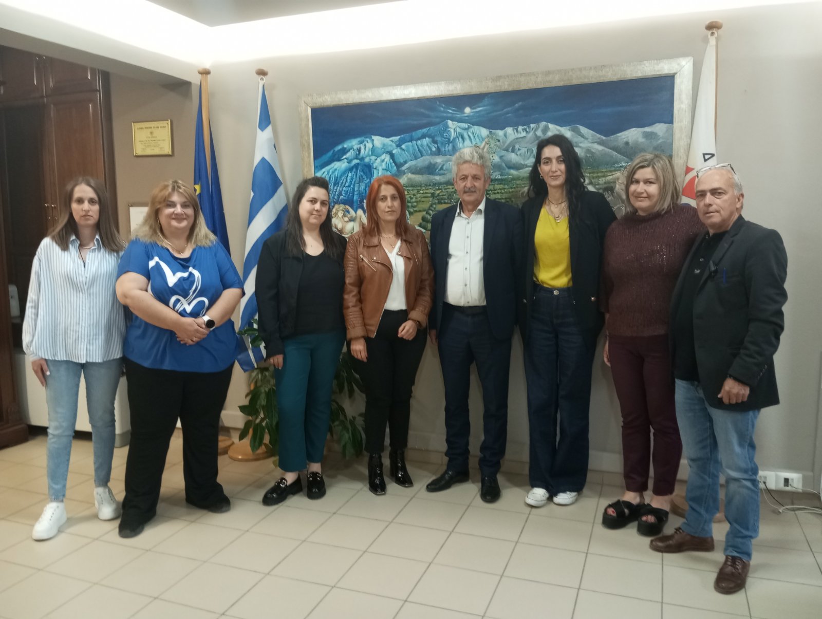 Τη δημοτική αρχή Οροπεδίου Λασιθίου συνάντησε η βουλευτής Κατερίνα ...