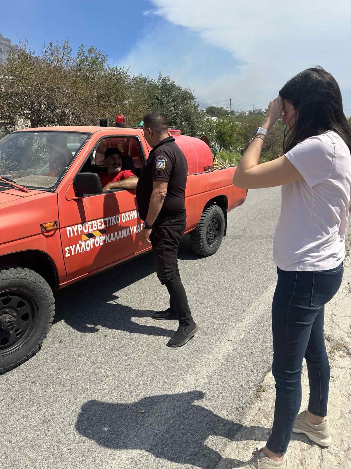 Στη φωτιά στην Ιεράπετρα βρέθηκε η Όλγα Μαρκογιαννάκη! | Cretalive ειδήσεις