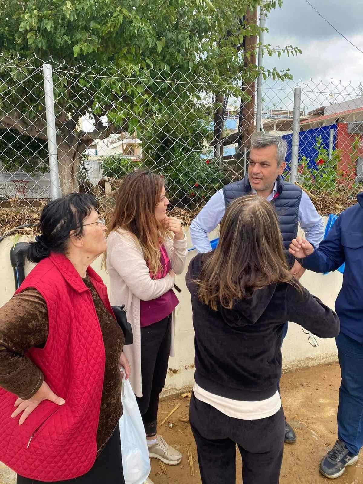 Κλιμάκιο του ΣΥΡΙΖΑ στην πληγείσα Αγία Πελαγία και στη σύσκεψη στο Δήμο ...