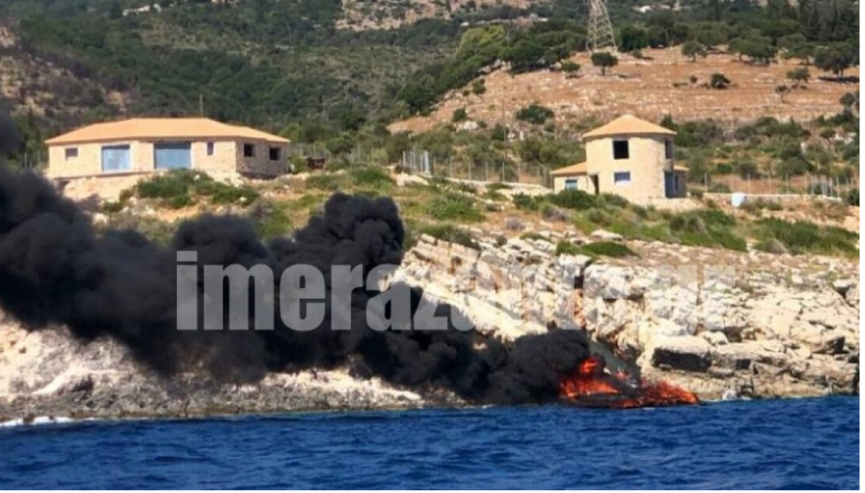 Βυθίστηκε φλεγόμενο σκάφος με 5 επιβαίνοντες στη Ζάκυνθο | Cretalive ...