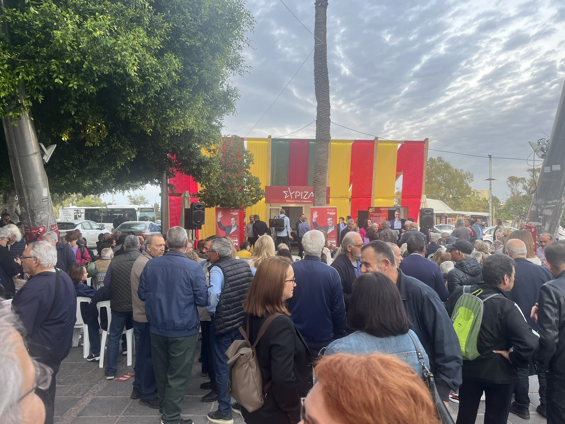 Με Π. Κόκκαλη εγκαινιάστηκε το εκλογικό κέντρο του ΣΥΡΙΖΑ στο Ηράκλειο ...