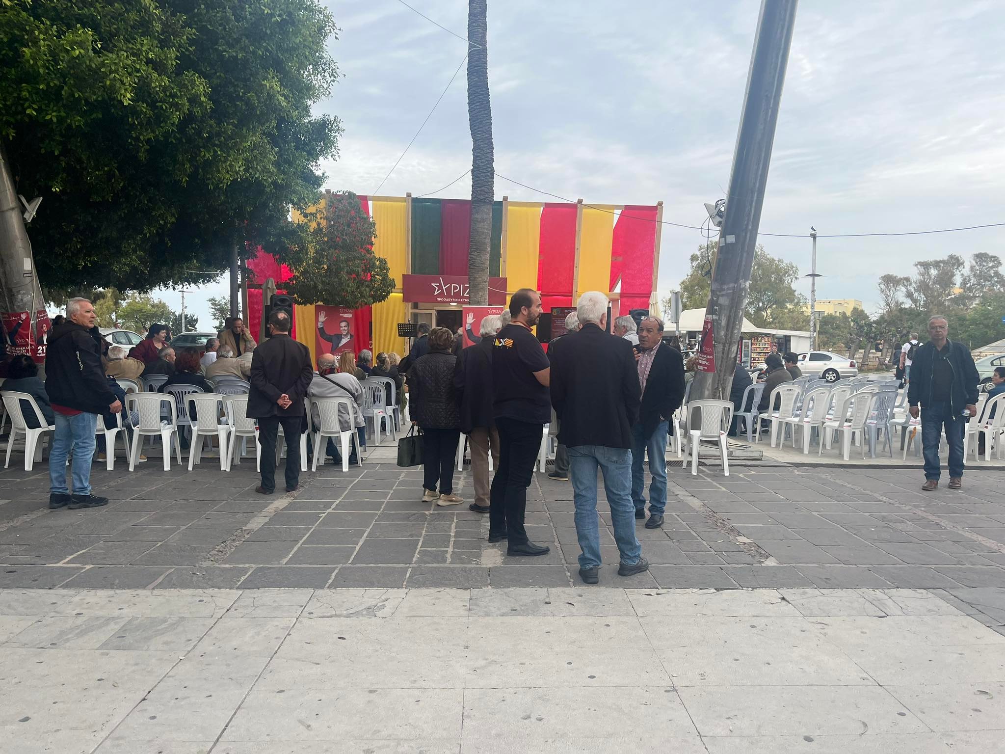 Με Π. Κόκκαλη εγκαινιάστηκε το εκλογικό κέντρο του ΣΥΡΙΖΑ στο Ηράκλειο ...