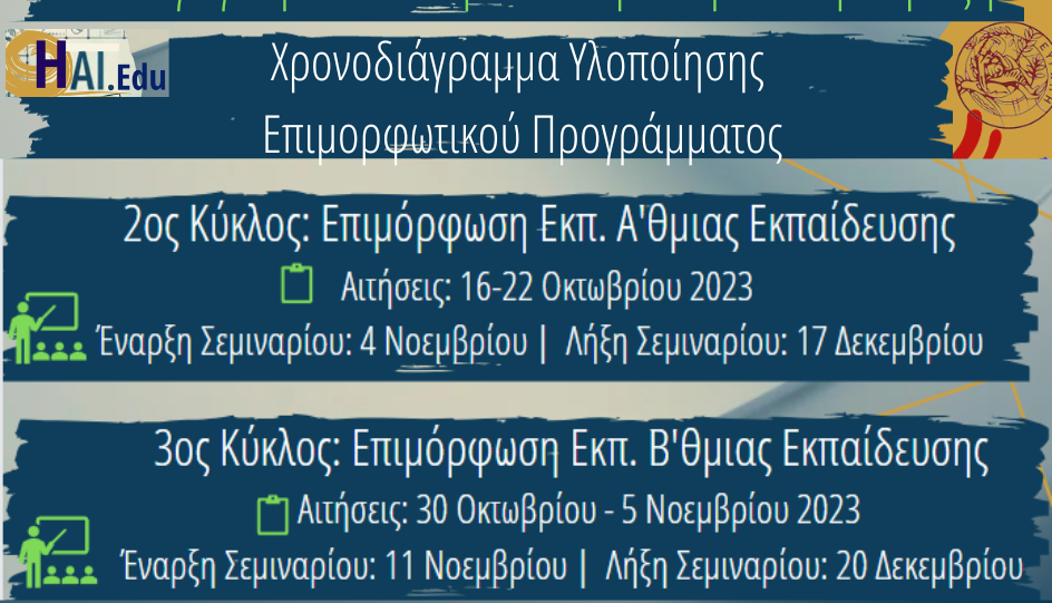 Δωρεάν Εξ Αποστάσεως Επιμορφωτικό Πρόγραμμα: Ανθρωποκεντρική Τεχνητή ...