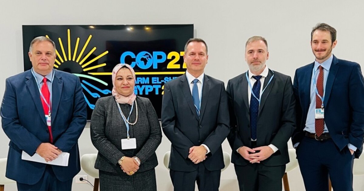 Ο Μάνος Μανουσάκης στη Διεθνή Διάσκεψη του ΟΗΕ για το Κλίμα COP27 | Cretalive ειδήσεις