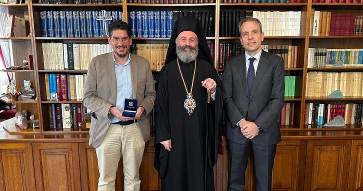 Ο Ιστορικός Leon Saltiel στην Ιερά Αρχιεπισκοπή Αυστραλίας | Cretalive ...