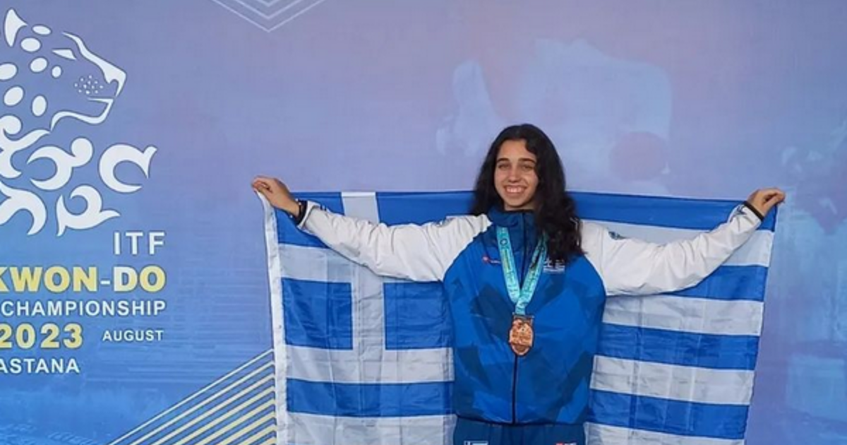 "Χάλκινη" η Ελισάβετ Φιλιππάκη στο Παγκόσμιο Πρωτάθλημα ITF Taekwon-Do 2023 | Cretalive ειδήσεις
