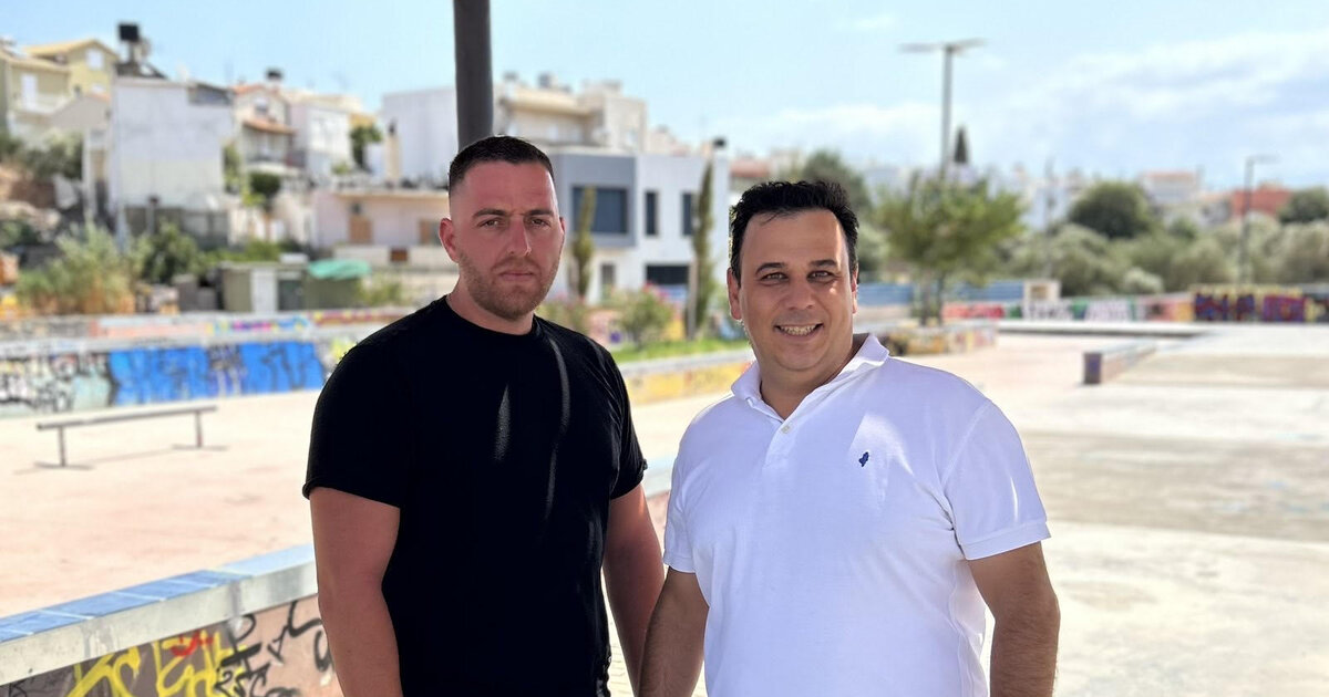 Ο Αντώνης Νίχλος με τον Χάρη Αλεξάκη | Cretalive ειδήσεις