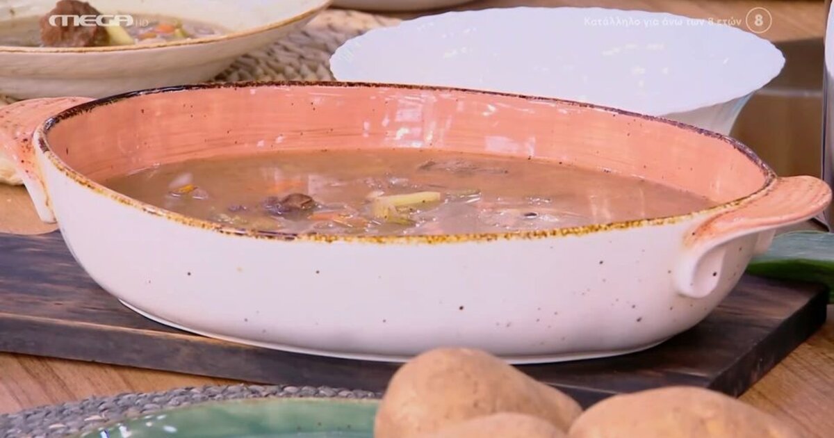 Η εύκολη σούπα με τα 3 υλικά, έτοιμη σε 15′ | Cretalive ειδήσεις