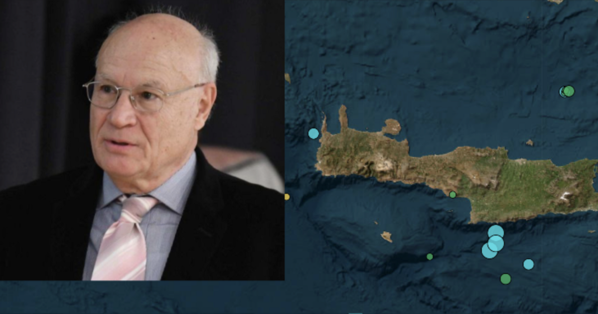 Γεράσιμος Παπαδόπουλος στο Cretalive για το μπαράζ σεισμών: Δεν υπάρχει ...