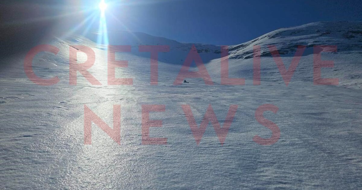 Ψηλορείτης: Γλίστρησε στον πάγο και κατρακύλησε εκατοντάδες μέτρα | Cretalive ειδήσεις