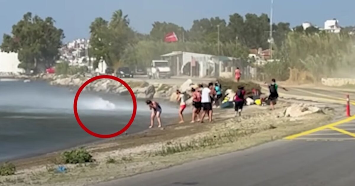 Σκιάθος: Τουρμπίνες αεροσκάφους «πέταξαν» βαλίτσες τουριστών στο νερό! (video) | Cretalive ειδήσεις