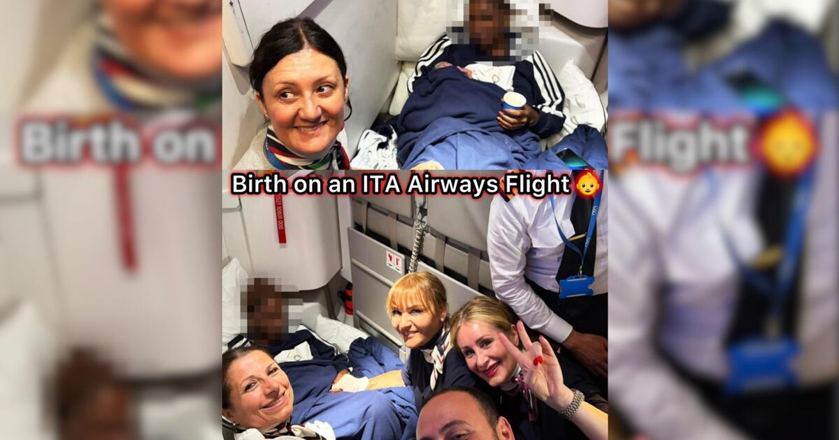 Γέννα σε πτήση της ITA Airways: Υγιές αγοράκι ήρθε στον κόσμο μέσα στο ...